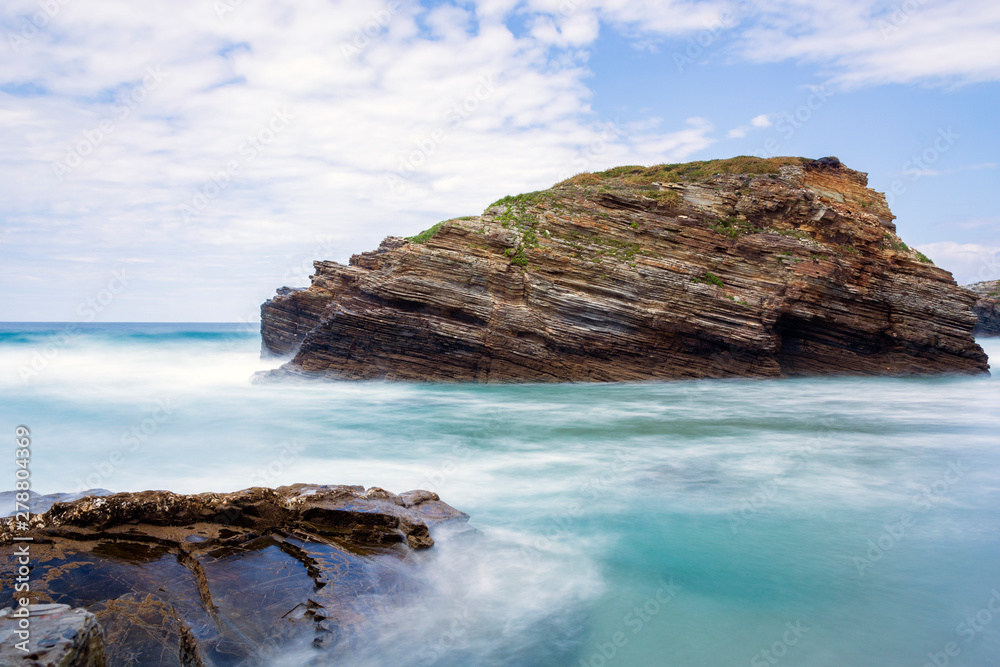 Playa de las Catedrales in Galicia, Spain, one of the most beautiful ...