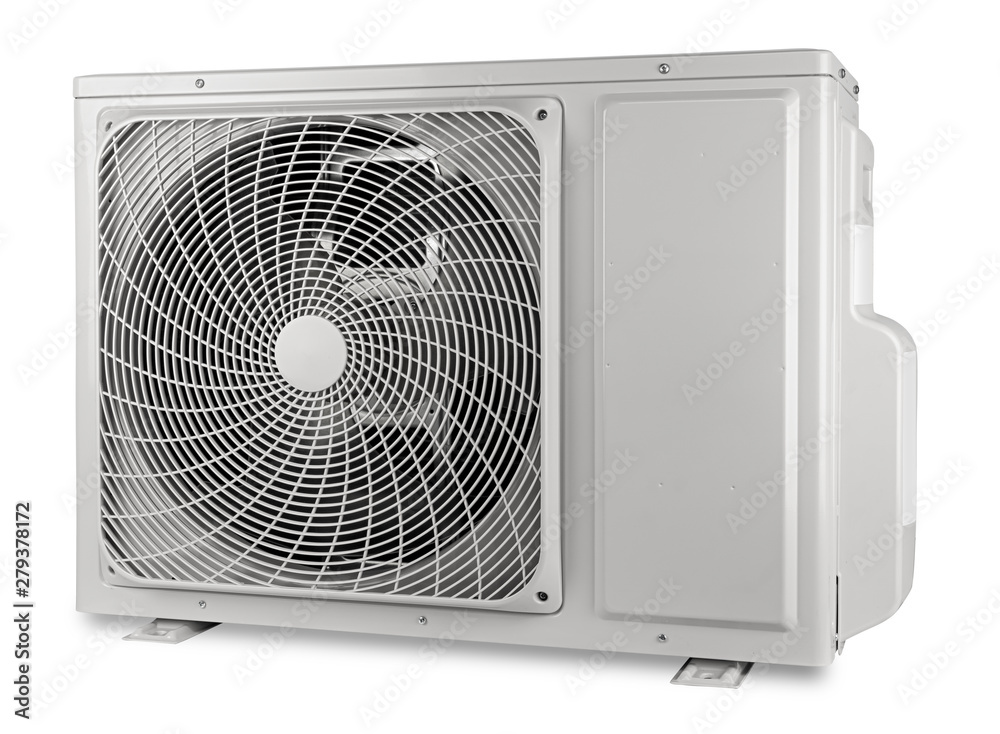 Outdoor heat pump technology compressor unit of an air conditioner mini ...