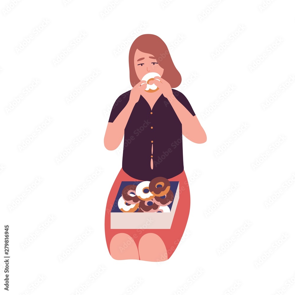 Binge Eating Disorder Cartoon