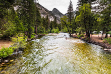 Merced River Flowing Free Stock Photo - Public Domain Pictures