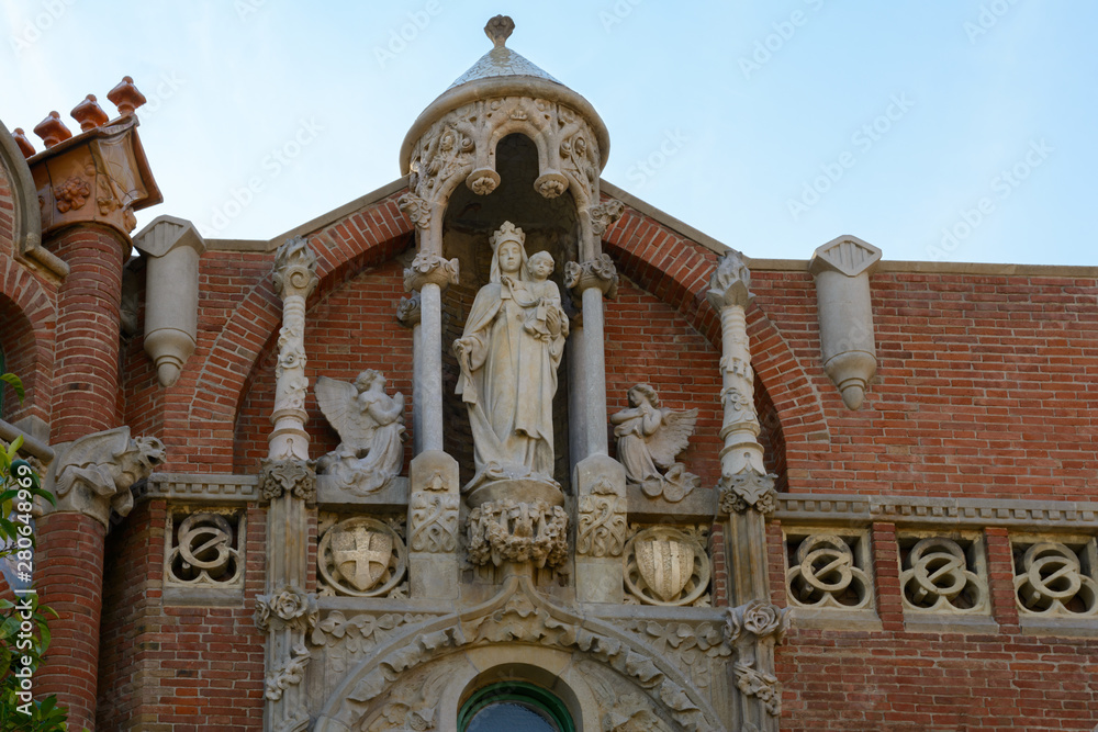 The ensemble of buildings of the Hospital of the Holy Cross and St ...
