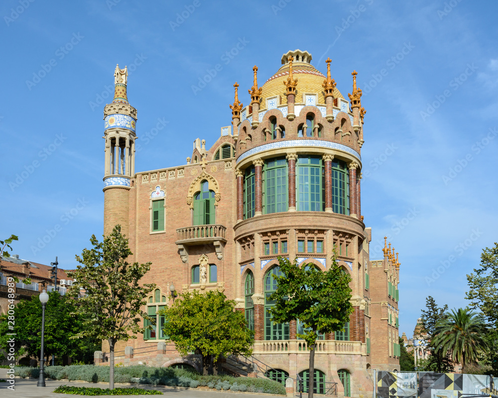 The ensemble of buildings of the Hospital of the Holy Cross and St ...