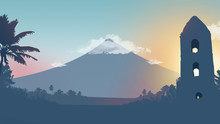 Beauty Of Mount Mayon Free Stock Photo - Public Domain Pictures