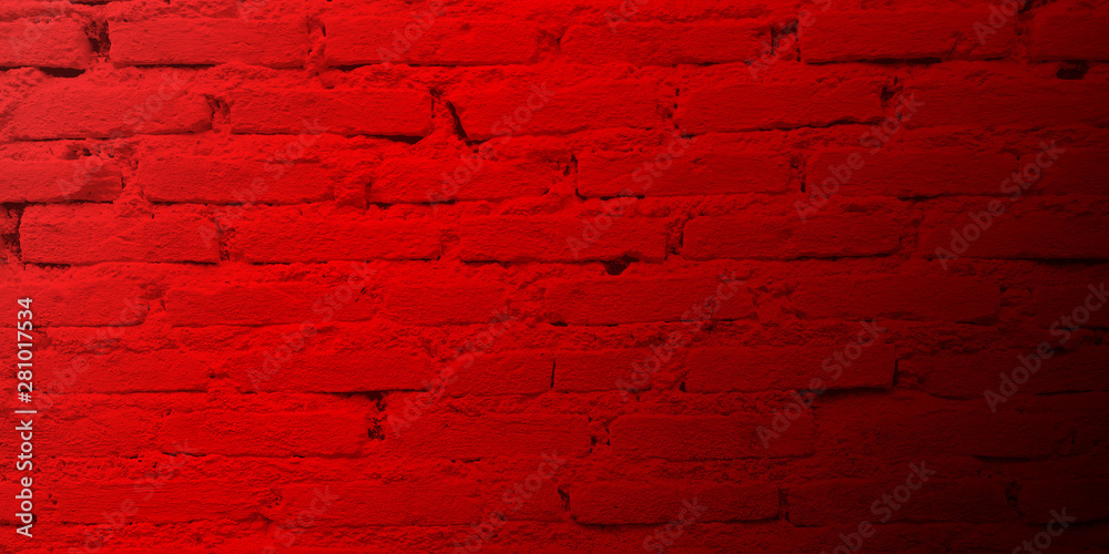 red gradient brick wall background texture Stock Photo | Adobe Stock