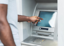 Person Using An ATM Machine Free Stock Photo - Public Domain Pictures