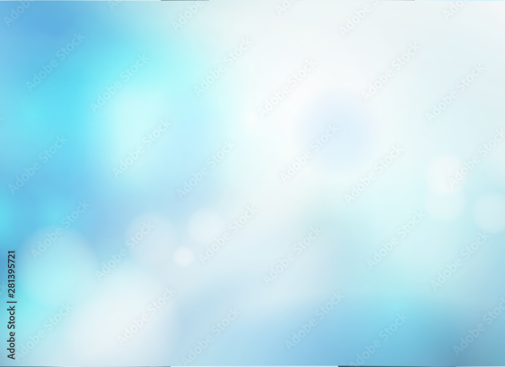Hospital blurred background. Medical backdrop with molecules. Blur ...