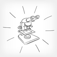 Antique Microscope Free Stock Photo - Public Domain Pictures