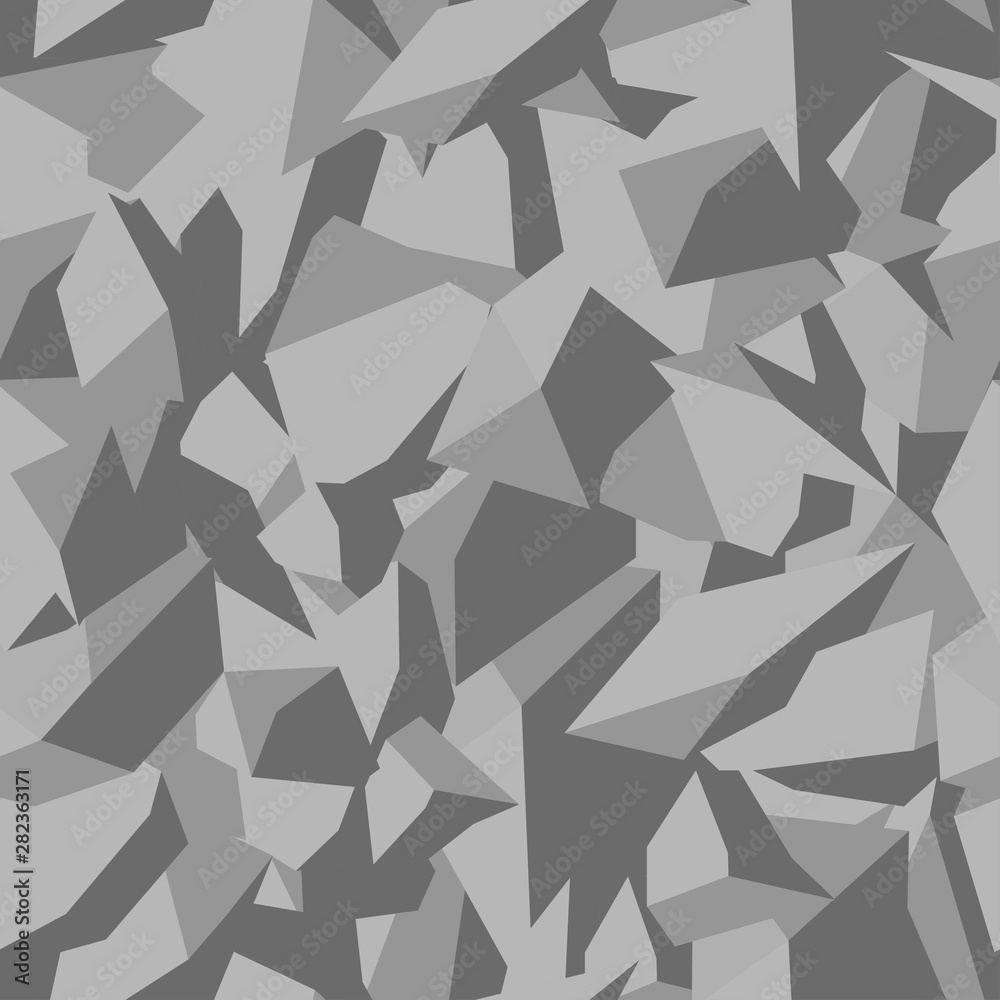 Stone soil texture in gray colors in top view, seamless background ...