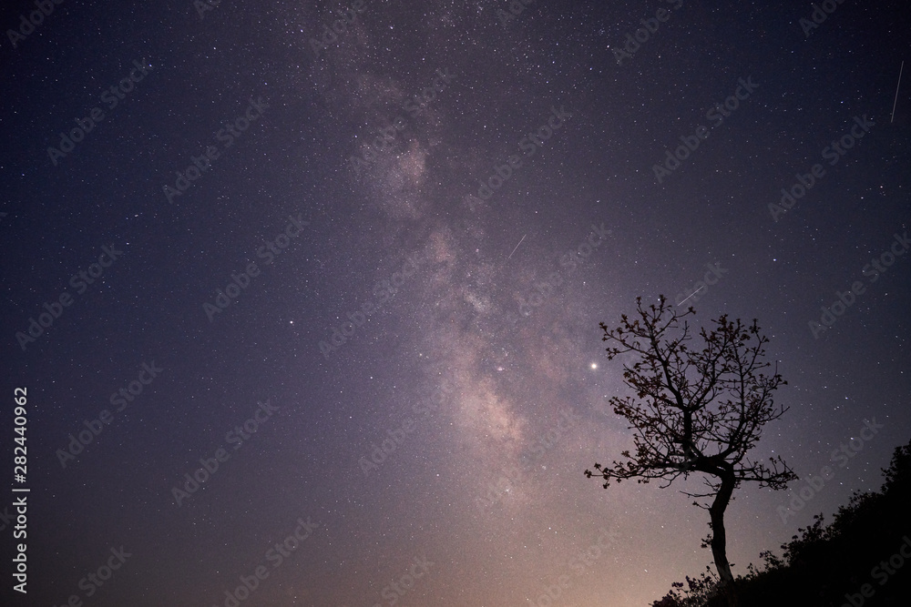 Galaxies of Hwangmaesan Mountain in Hapcheon-gun, Gyeongsangnam-do ...