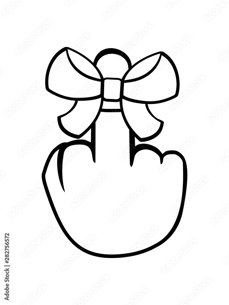 mittelfinger wichser zeigen beleidigen fick dich fuck you off hand ...