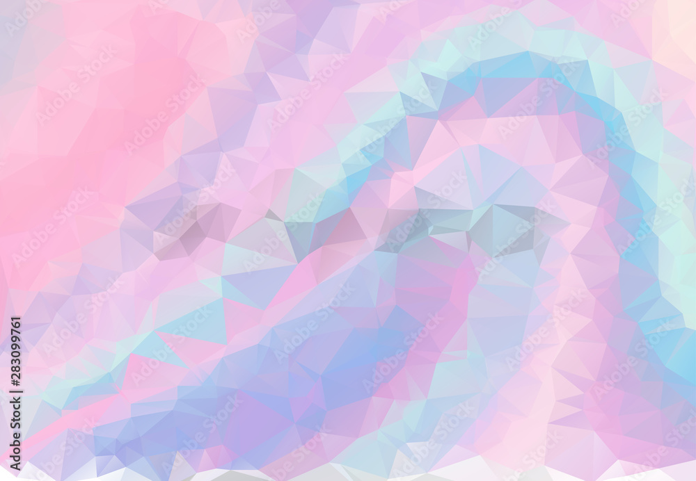 pastel colors inspired from the 80s 90s aesthetics. Holographic low ...
