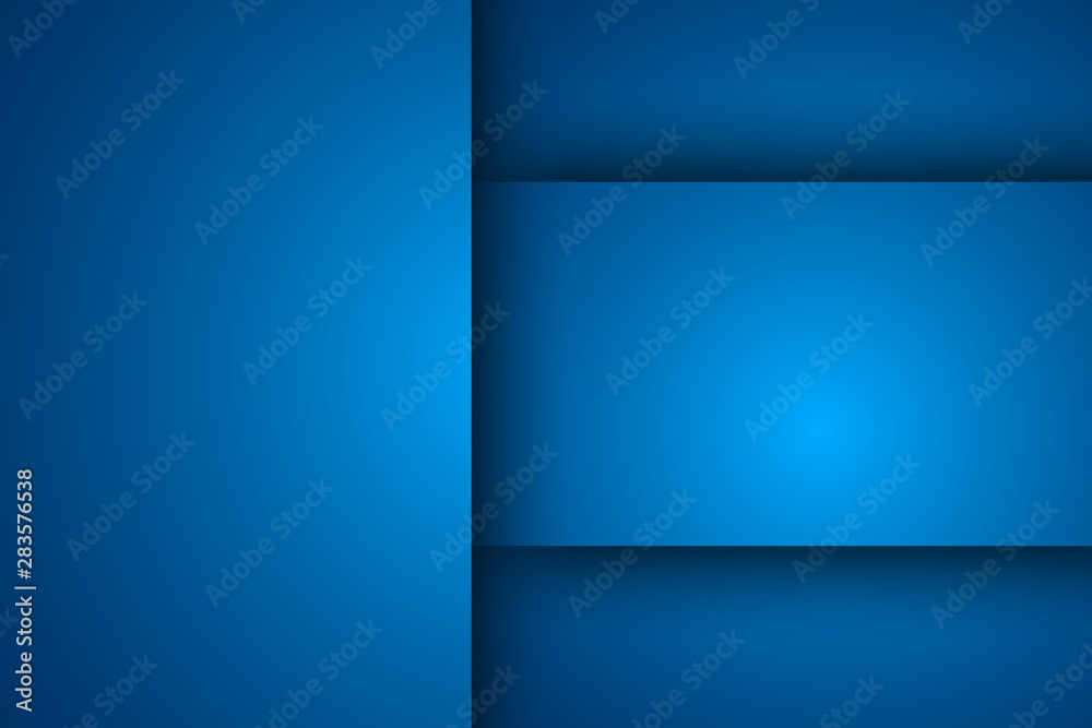 Abstract blue background, rectangle overlay Stock Vector | Adobe Stock