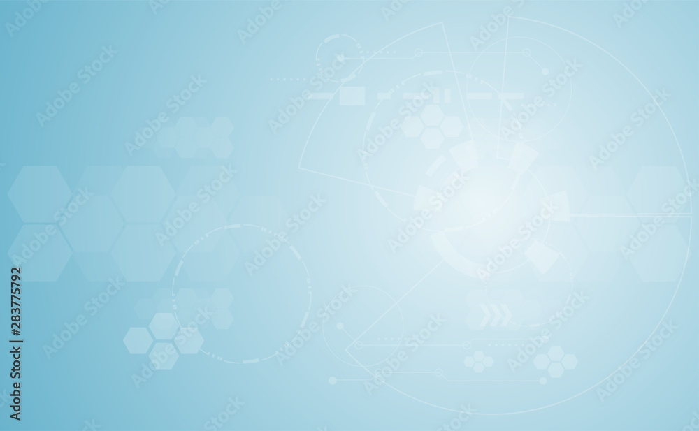 Abstract medical medicine and science concept innovation technology ...