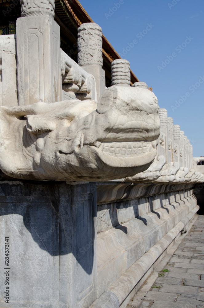 China, Beijing, Forbidden City (AKA Zijin Cheng). Emperors palace from the Ming and Qing ...