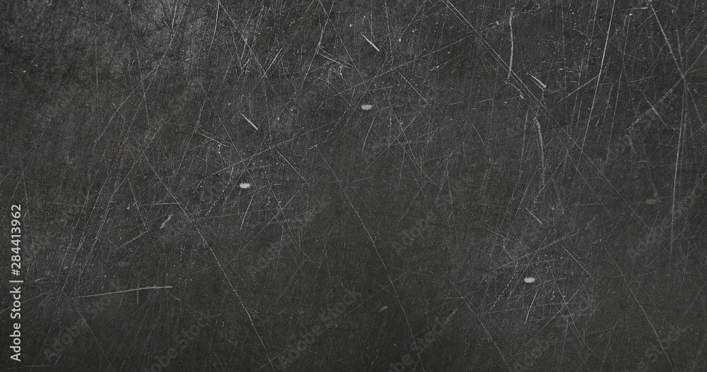 Matte gray metal surface is spoiled and scratched .Texture or ...