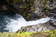 Looking Over A Waterfall Free Stock Photo - Public Domain Pictures