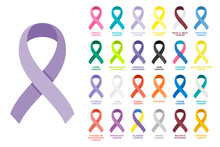 Cancer Awareness Ribbons Free Stock Photo - Public Domain Pictures