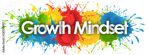 Growth Mindset in splash’s background Stock Photo | Adobe Stock