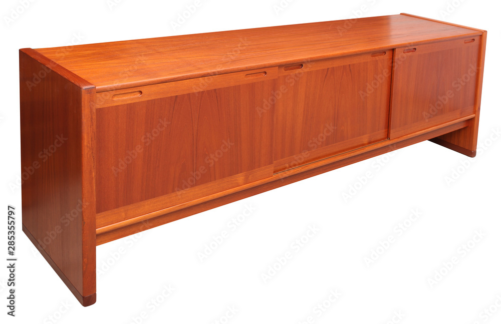 Danish modern design, cabinet, storage, Stock Photo | Adobe Stock