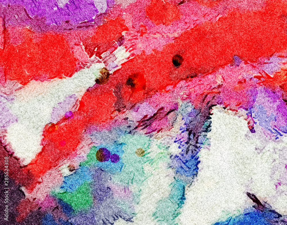 Creative bright art background for create label, cover, invitation ...