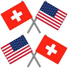 Swiss And American Flags Free Stock Photo - Public Domain Pictures
