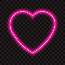 Electric Pink Heart Free Stock Photo - Public Domain Pictures