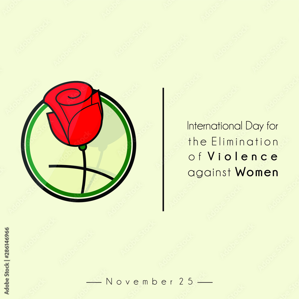 International day of the elimination of Violence against Women, Red ...