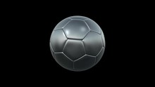 Silver Soccer Ball Free Stock Photo - Public Domain Pictures