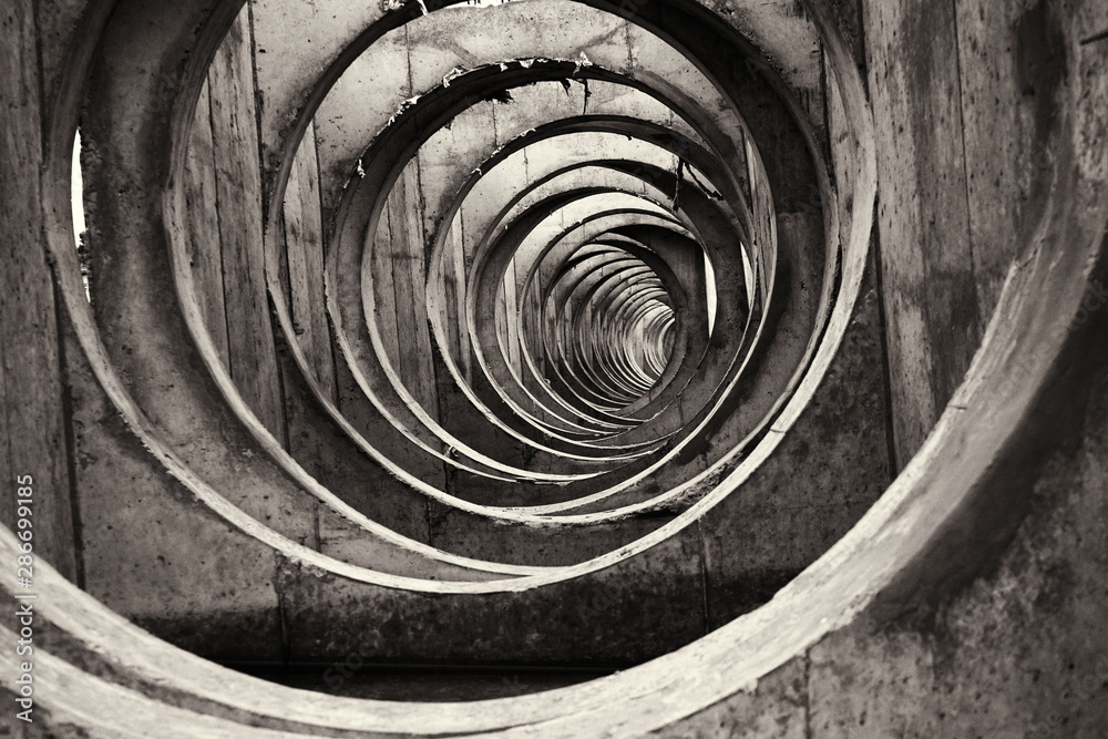 Reinforced concrete water wells Used in the construction of drainage ...