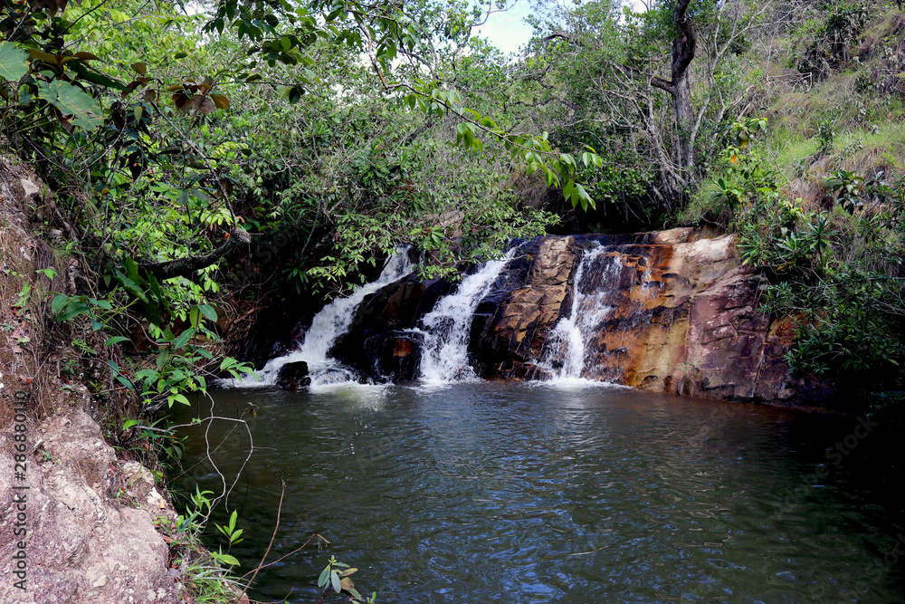 Chapada dos Guimaraes, located in Brazil, the capital of Mato Grosso ...
