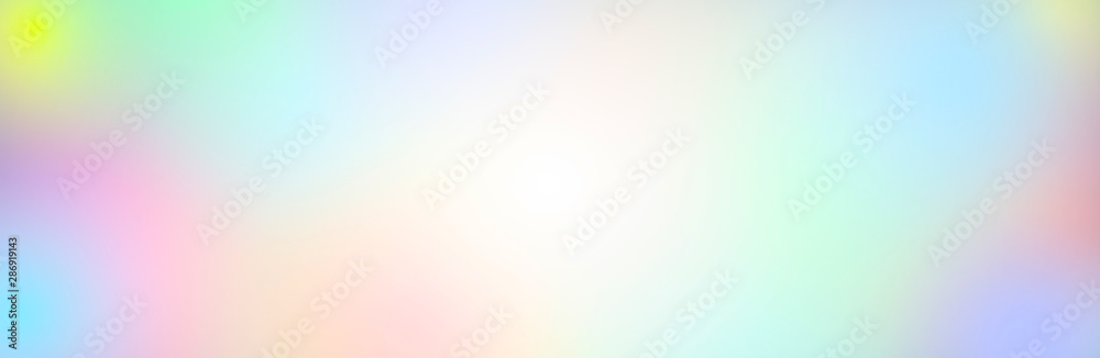 illustration of multicolored light background, panoramic image Stock ...