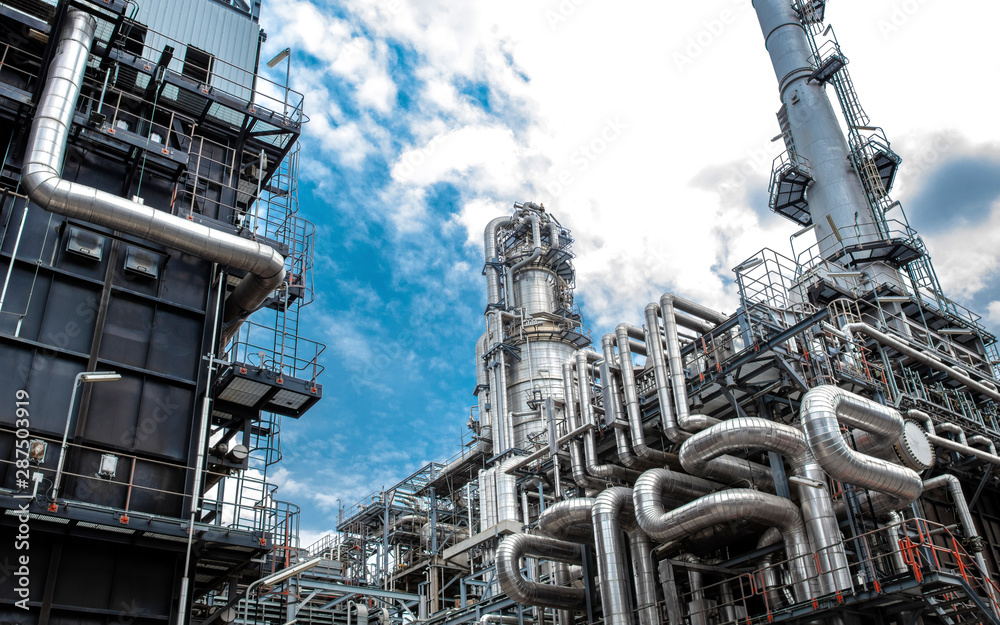 Oil And Gas Industrial Oil Refinery Plant Form Industry Refinery