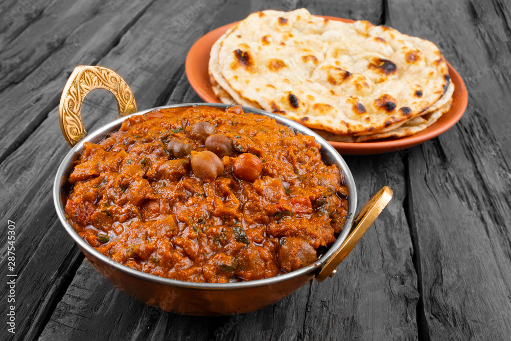 Indian Healthy Cuisine Chana Masala Also Known as Spicy Chickpeas ...
