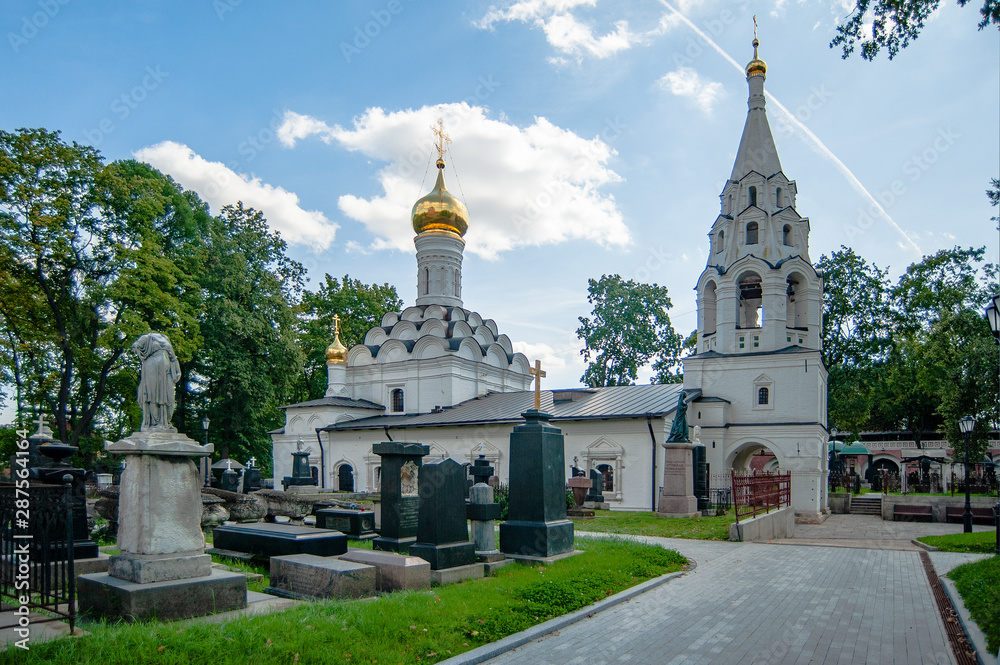 Throughout the entire Soviet period, the Donskoy Monastery served as a ...