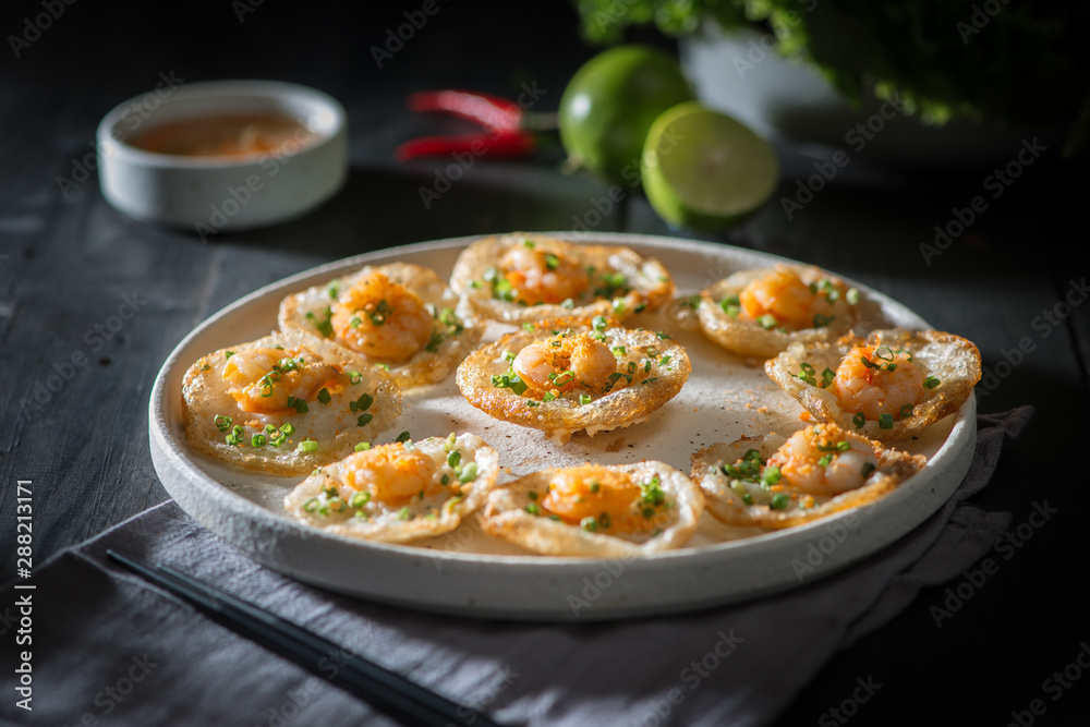 Banh Khot"" - Vietnamese traditional cakes. Stock Photo | Adobe Stock
