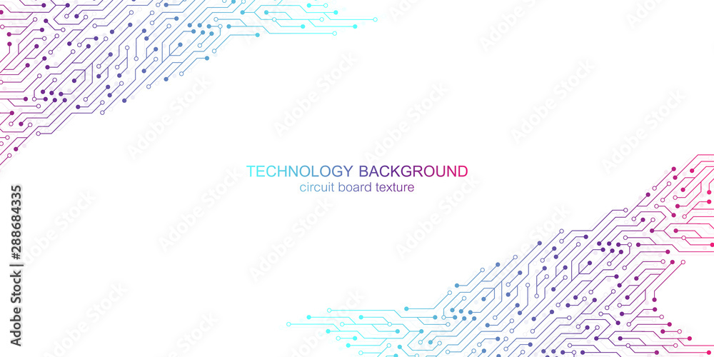 Computer motherboard vector background with circuit board electronic ...