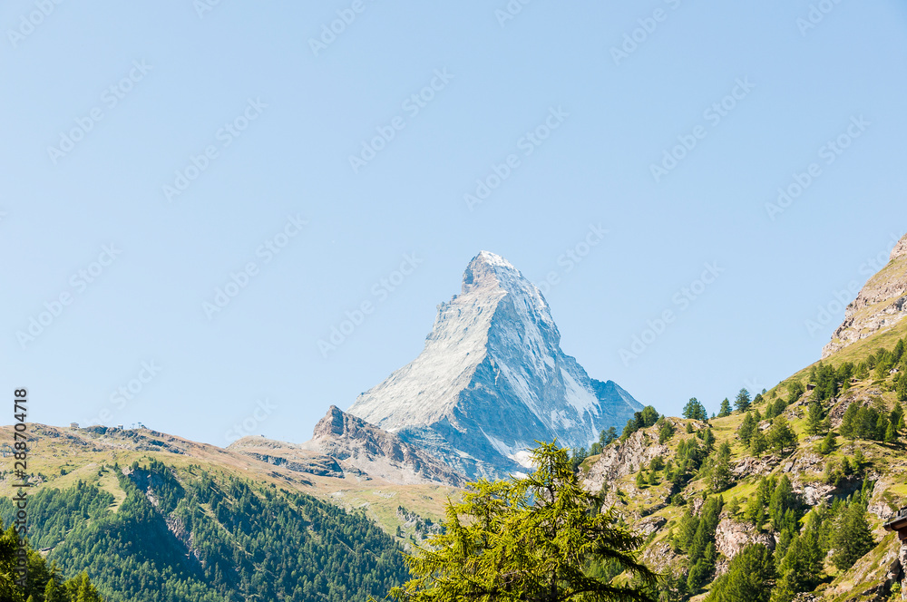 Zermatt, Matterhorn, Wallis, Alpen, Furggsattel, Theodulpass, Gletscher ...
