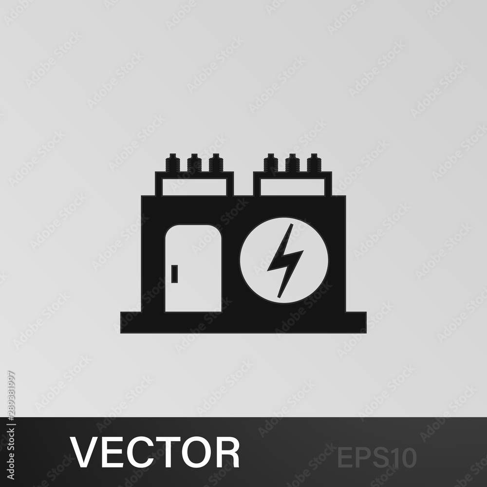 electric transformer icon. Signs and symbols can be used for web, logo ...
