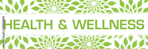 Health And Wellness Green Leaves Background Texture Horizontal Stock ...