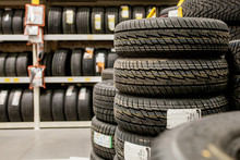 Tires At Car Tire Sales Outlet Free Stock Photo - Public Domain Pictures