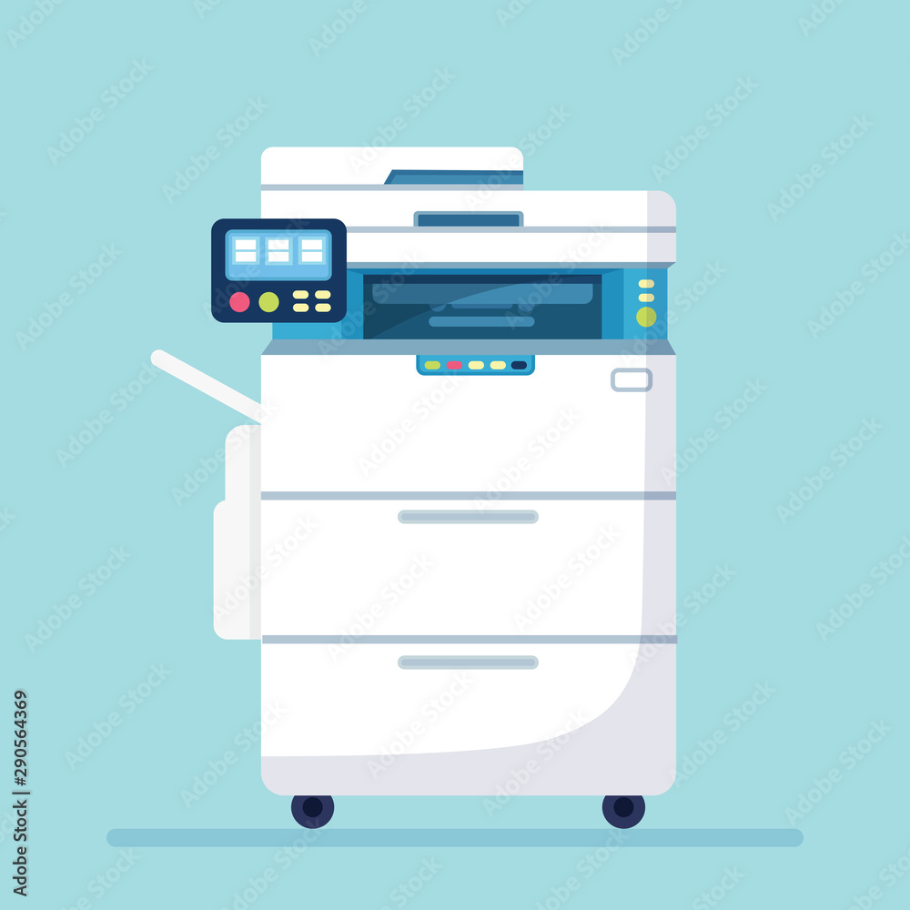 Printer, office machine. Scanner, copy, fax equipment. Multifunction ...