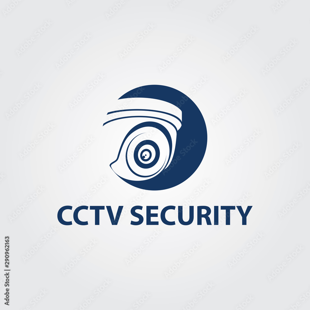 CCTV Vector Logo Design. Camera Logo Template Design. And Security ...