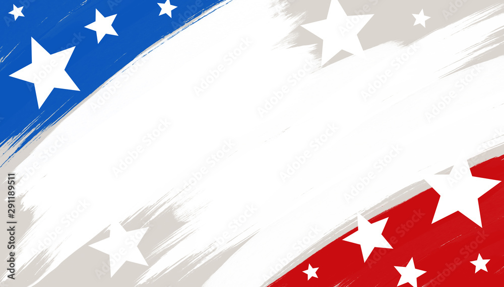 USA background. American style background with USA flag elements. Stock ...