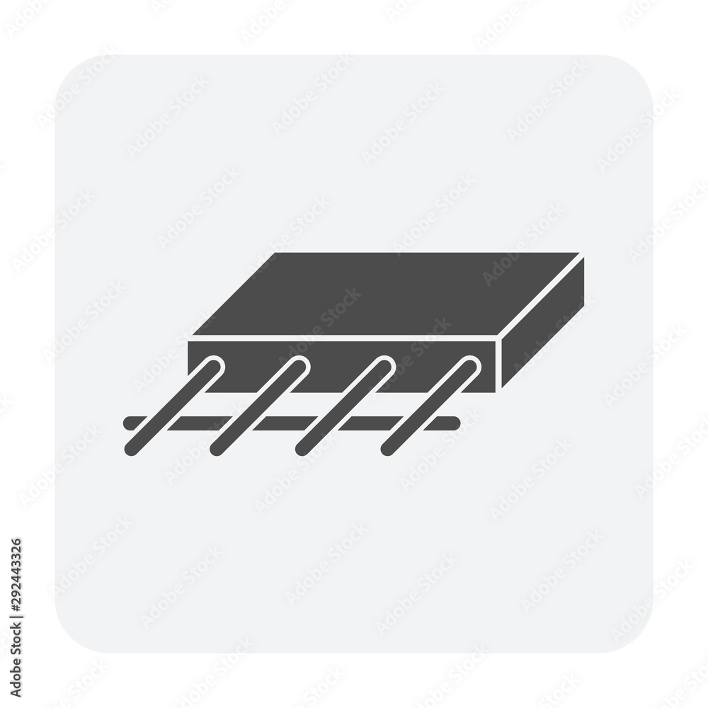 reinforced concrete icon Stock Vector | Adobe Stock