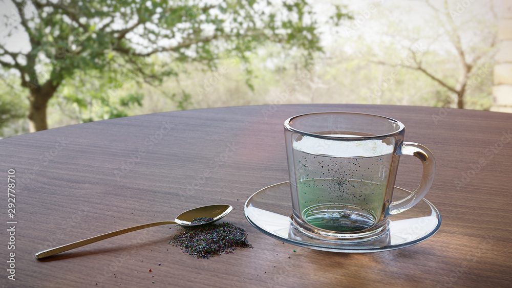 plastic pollution in drinking water, dangerous microplastics in tea ...