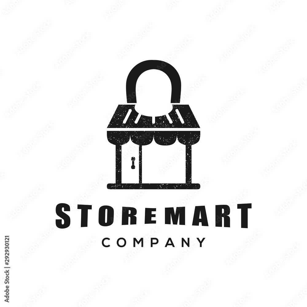 convenience store and supermarket logo vector template ready to use ...