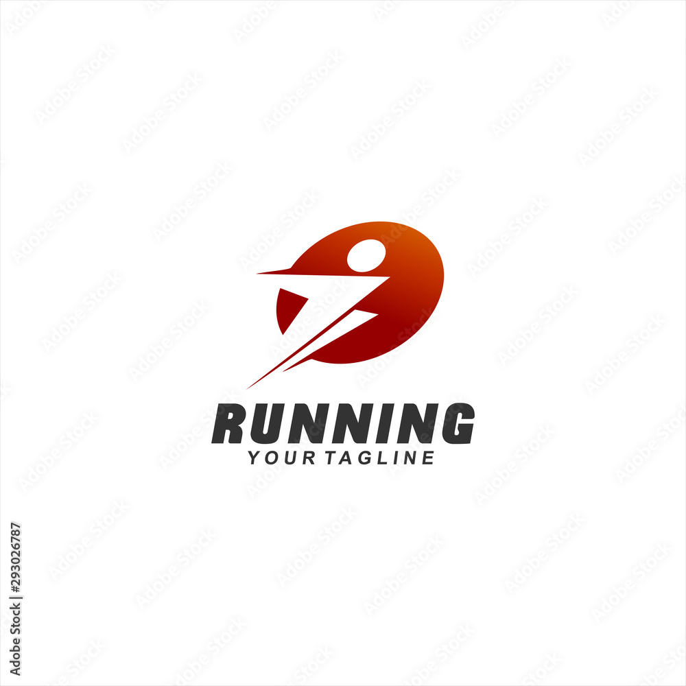 Abstract Sport Logo Design Inspiration Stock Vector | Adobe Stock