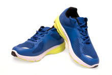 Blue Trainers Free Stock Photo - Public Domain Pictures