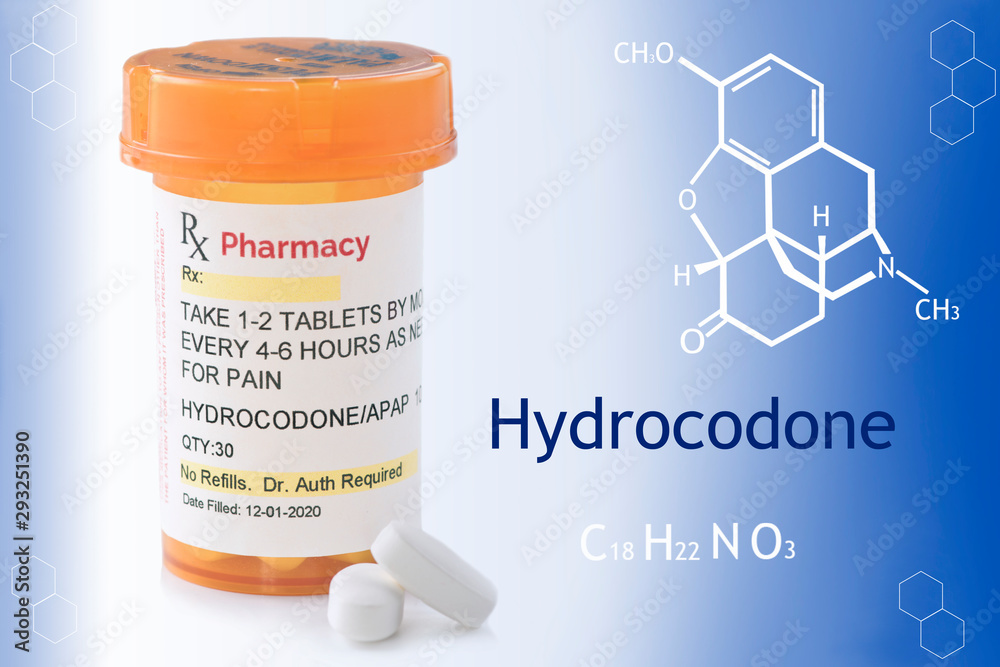 Hydrocodone Concept Image Stock Photo | Adobe Stock