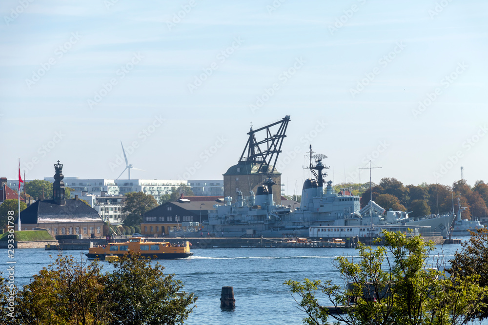 Copenhill modern waste treatment factory, combined heat and power waste ...